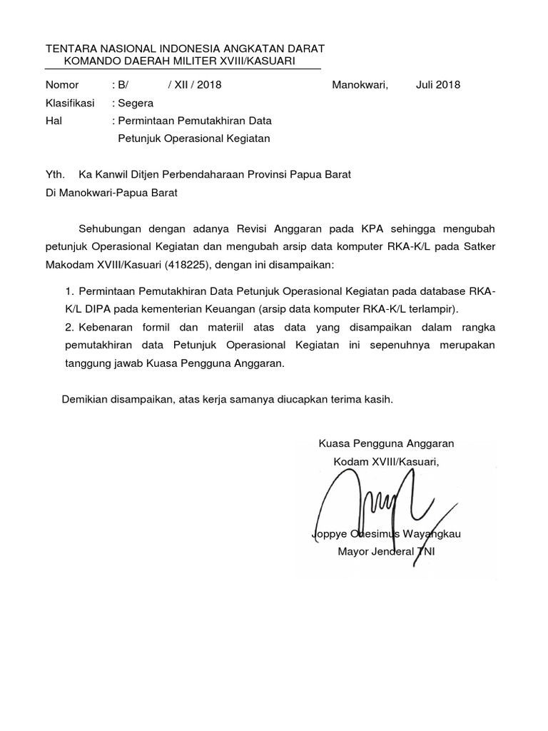 Format Usulan Revisi Anggaran Iii | PDF | Sains & Matematika ...