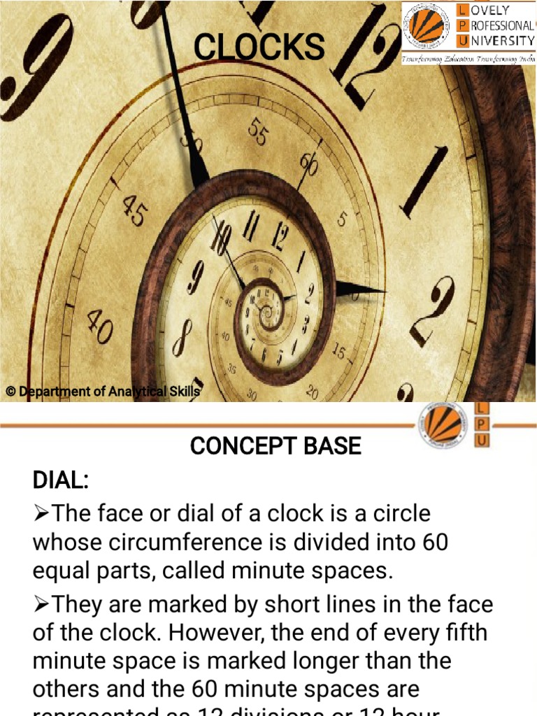 Clock | PDF | Clock | Hour