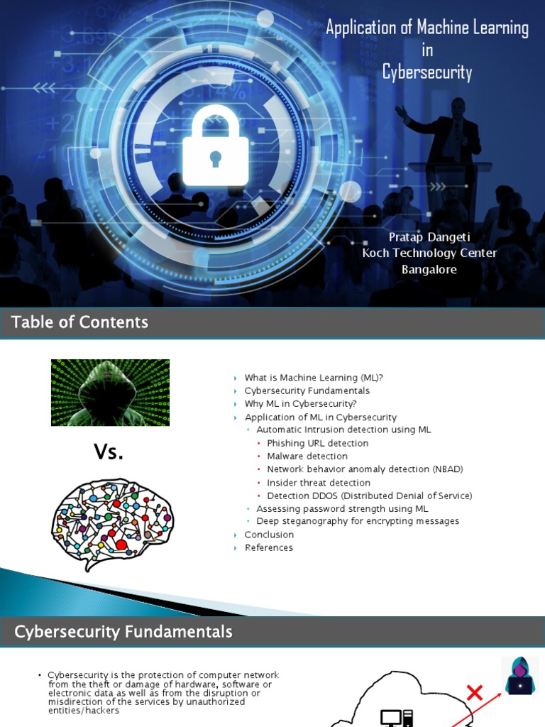 Application of Machine Learning in Cybersecurity | PDF | Denial Of ...
