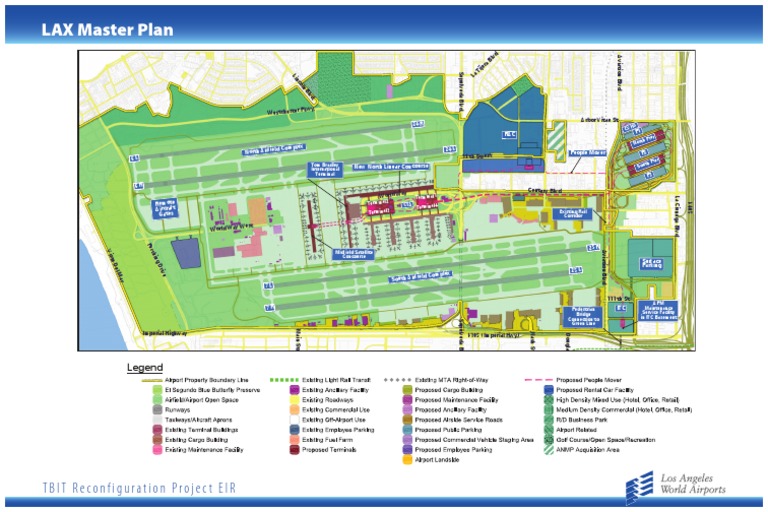Lax Master Plan PDF | PDF | Los Angeles International Airport | Transport