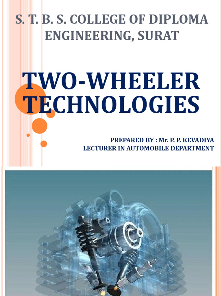 Two-Wheeler Technologies | PDF | Internal Combustion Engine | Combustion