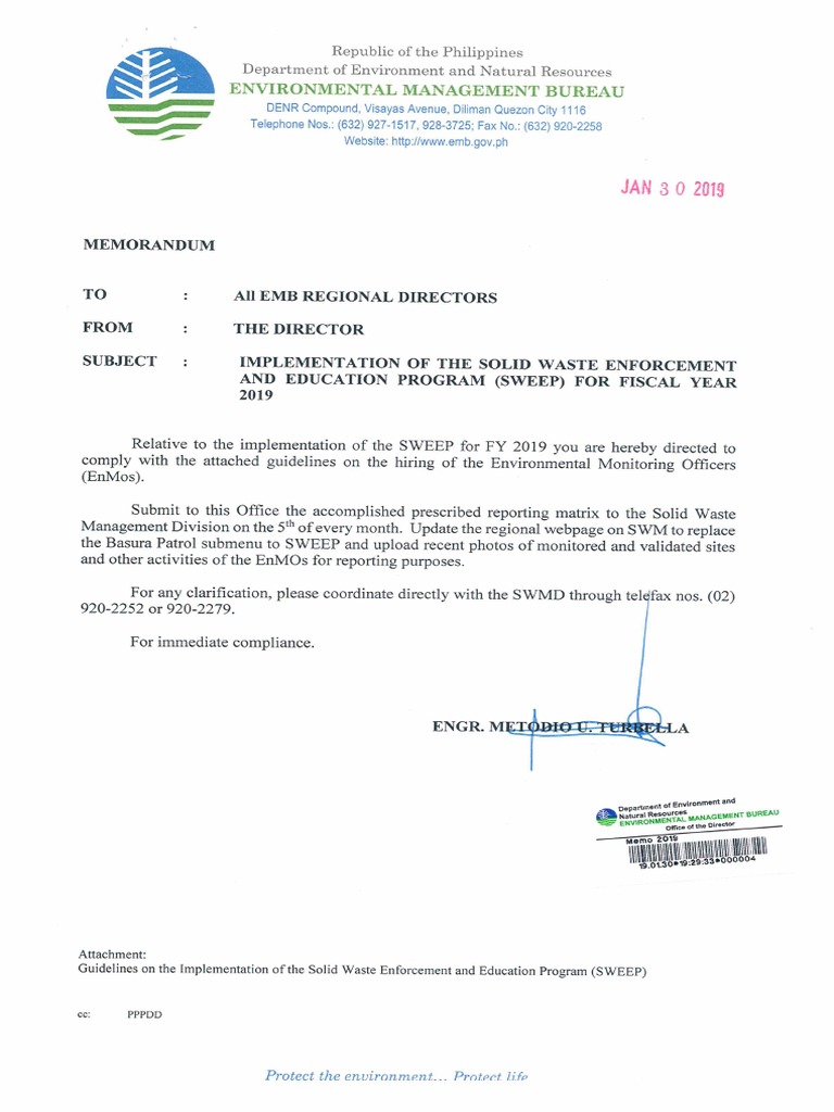 2019 SWEEP Guidelines | PDF