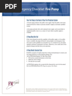 Monthly Fire Pump Testing Form | PDF | Pump | Pressure