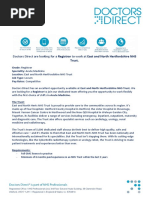 NHS Deanery Contact Information Guide | PDF | Hospital | Neurology