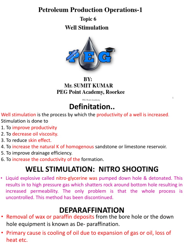Well Stimulation | PDF | Hydraulic Fracturing | Hydrochloric Acid