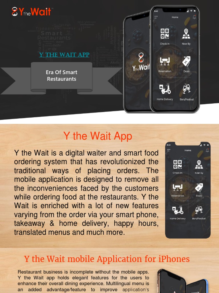 Digital Waiter App - Smart Dine-In | PDF | Menu | Mobile App