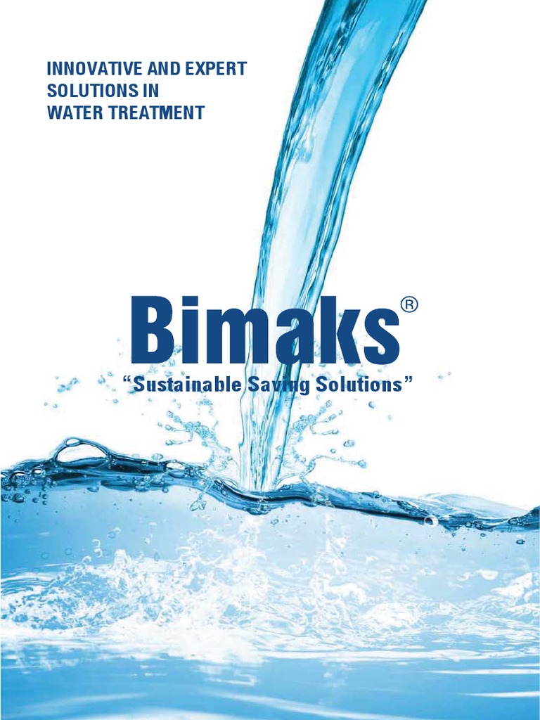 Bimaks Water Treatment Catalogue PDF | PDF | Sustainable Technologies ...