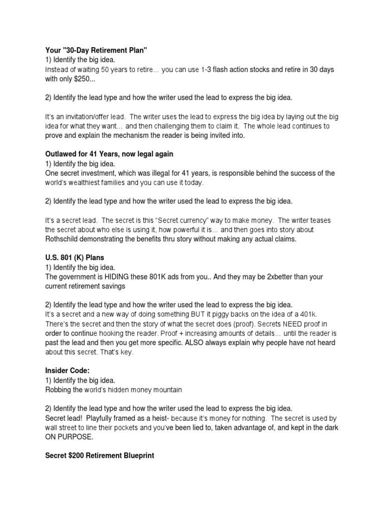 Sales Letter Breakdown | PDF | Business