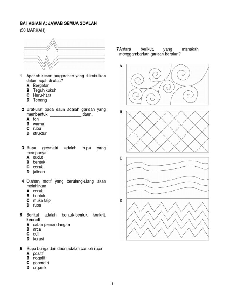 BAHAGIAN A PSV t1 | PDF