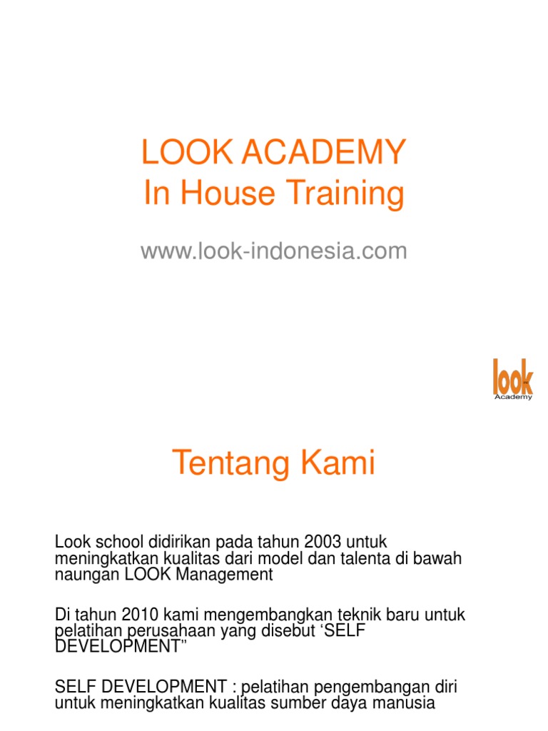 COMPRO Look Academy PDF | PDF