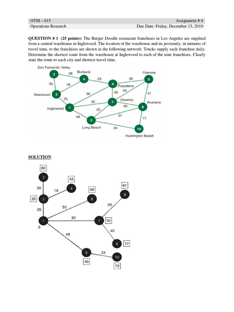 Assignment # 4 - Solution | PDF