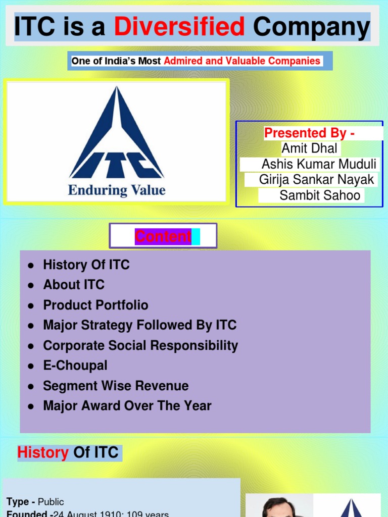 ITC FINAL Presentation | PDF | Economies | Business