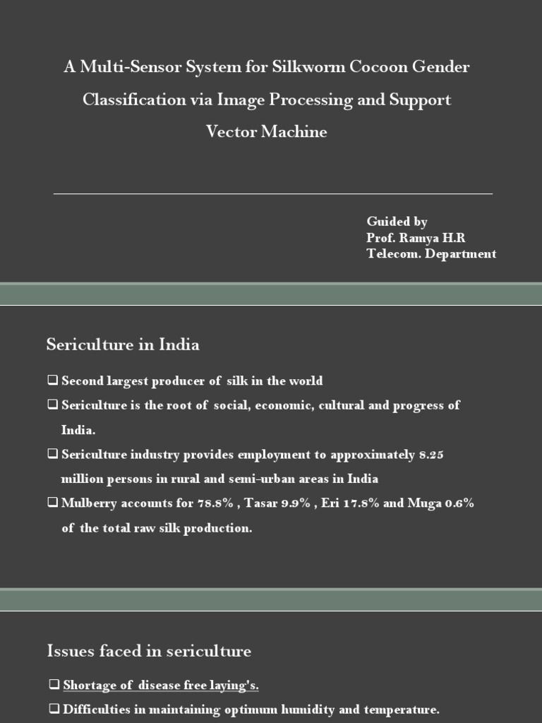 A Multi-Sensor System For Silkworm Cocoon Gender Classification Via ...