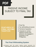 Final Withholding Tax - v2 - 23 Nov 2024 | PDF | Income Tax | Taxes