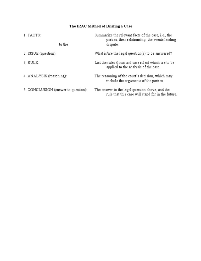 Aas Irac Method | PDF