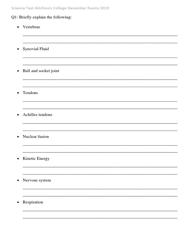 Science Notes Aitchison College by StudyZone | PDF | Chlorine | Atoms