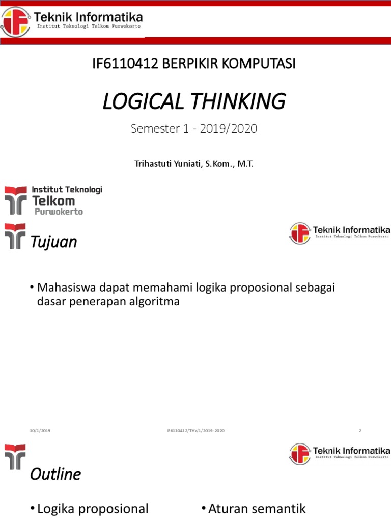 Logical Thinking PDF | PDF