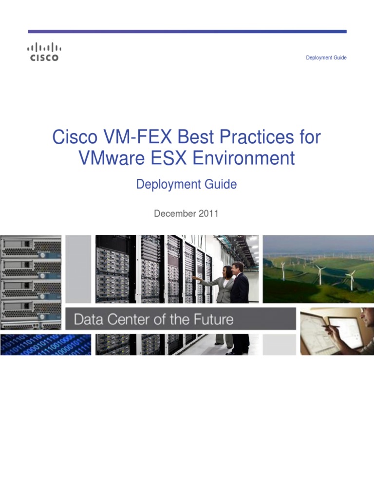 VM Fex Best Practices Deployment Guide | PDF | Network Switch | Virtual ...