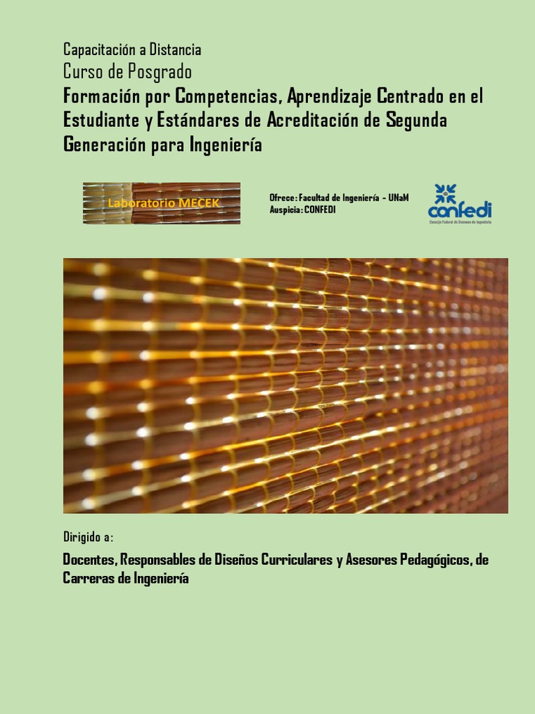 Propuesta Completa MECEK V 3ra Ed 2020 PDF | PDF | Plan de estudios ...