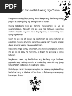 Confession Guide - Tagalog | PDF