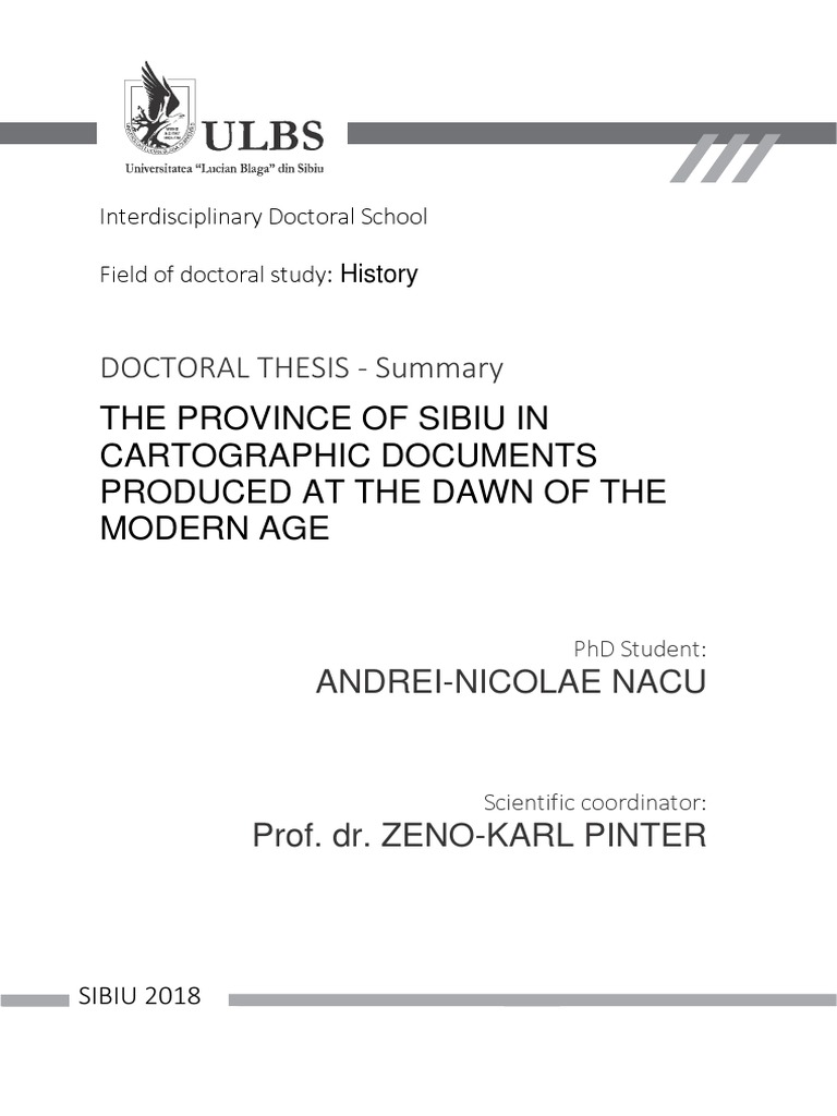 Summary Andrei Nacu EN 1 PDF | PDF | Cartography | Map