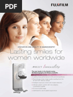 Fujifilm Amulet Sophinity Overview | PDF | Mammography | Breast