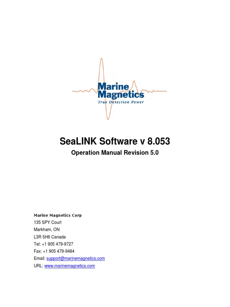 SeaLINK Operation Manual V5.0 | PDF | Computer File | Button (Computing)