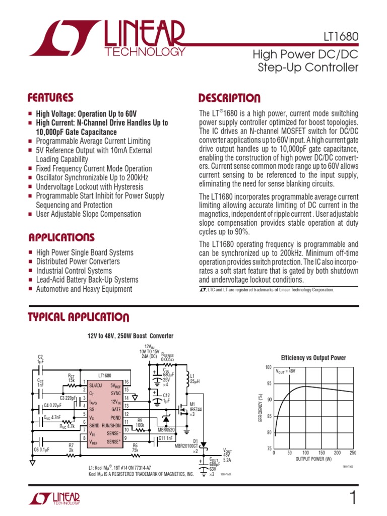 1680fa PDF | PDF | Amplifier | Power Supply