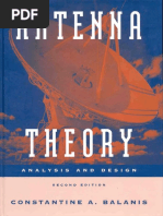 Antenna Theory (Analysis and Design) (4th Edition) Balanis | PDF ...