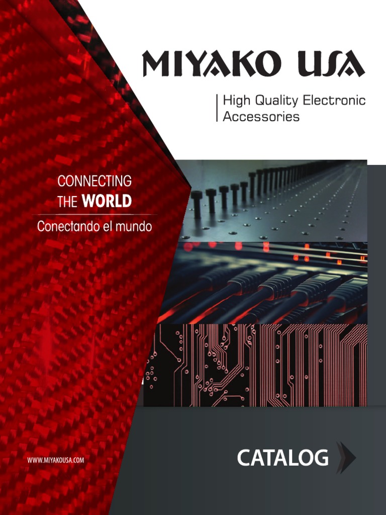 Miyako Catalog Web PDF | PDF | Electrical Connector | Coaxial Cable