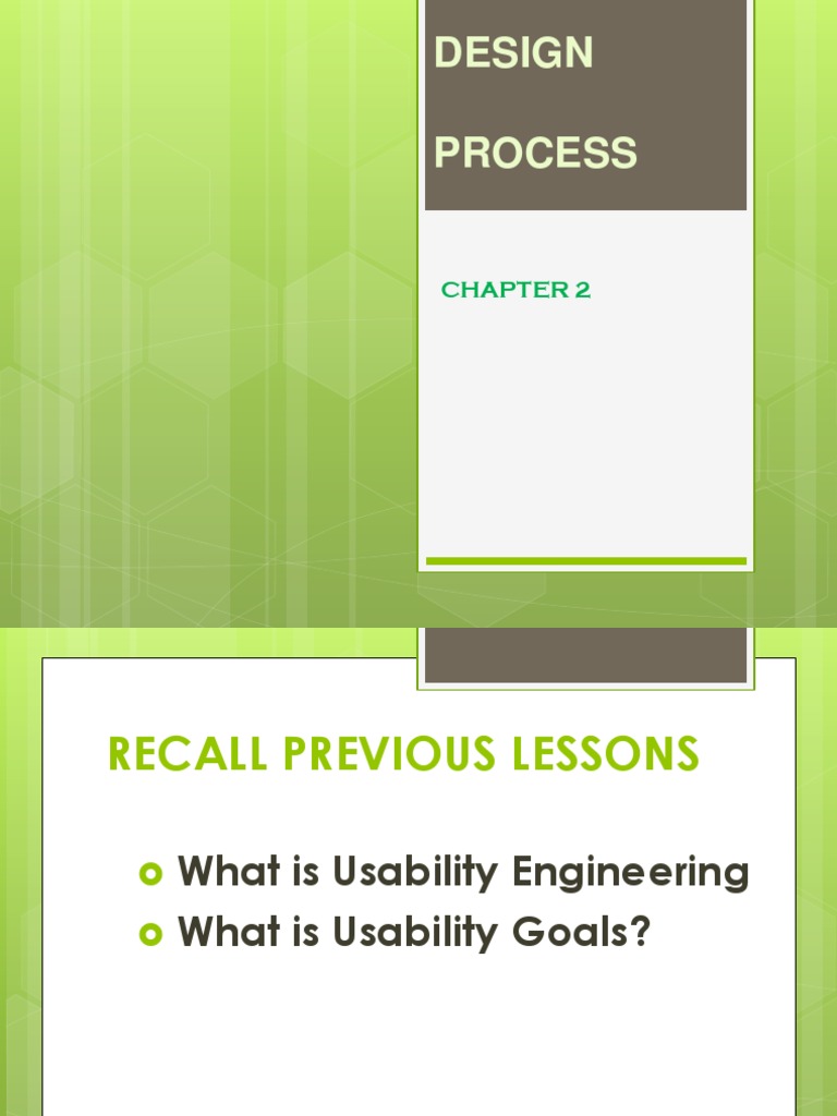CHAPTER 2 - Principles Support Usability | PDF | Usability | Human–Computer Interaction