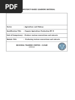 Agricultural Crop Production CBLM | PDF | Plough | Plant Nursery