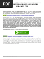 Kannada Novels and Books Collection | PDF