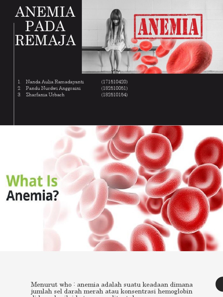 Anemia pada Remaja: Penyebab dan Pencegahan | PDF