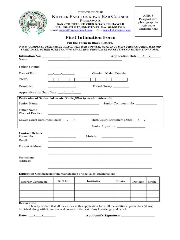 1st Intimation PDF | PDF | Advocate | Justice