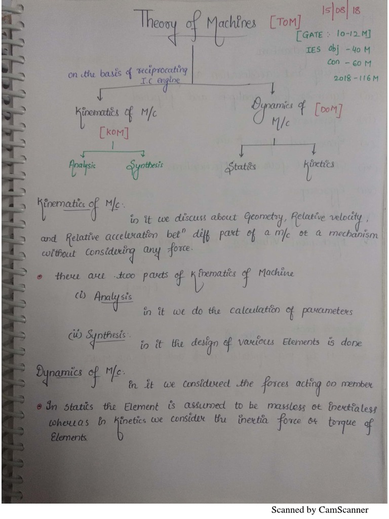TOM Notes PDF | PDF