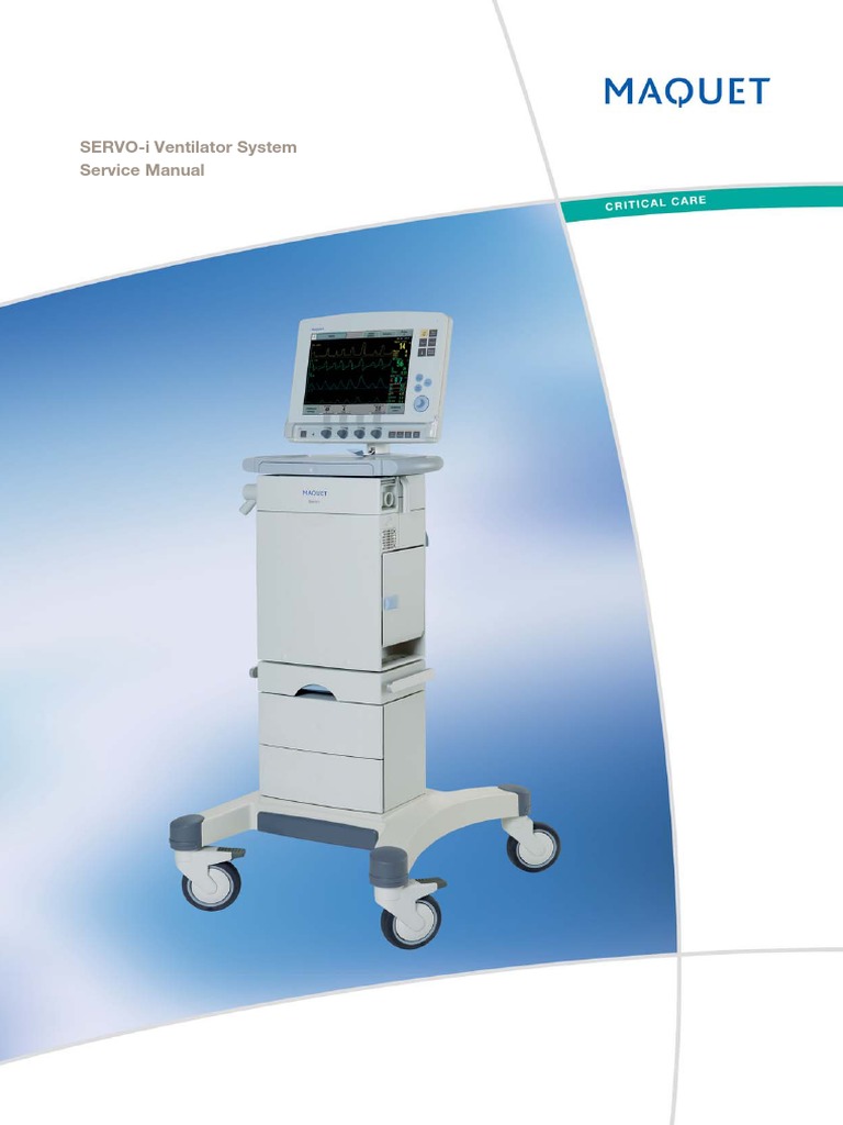 Maquet Servo-I Ventilator - Service Manual (Rev5) | PDF | Personal ...