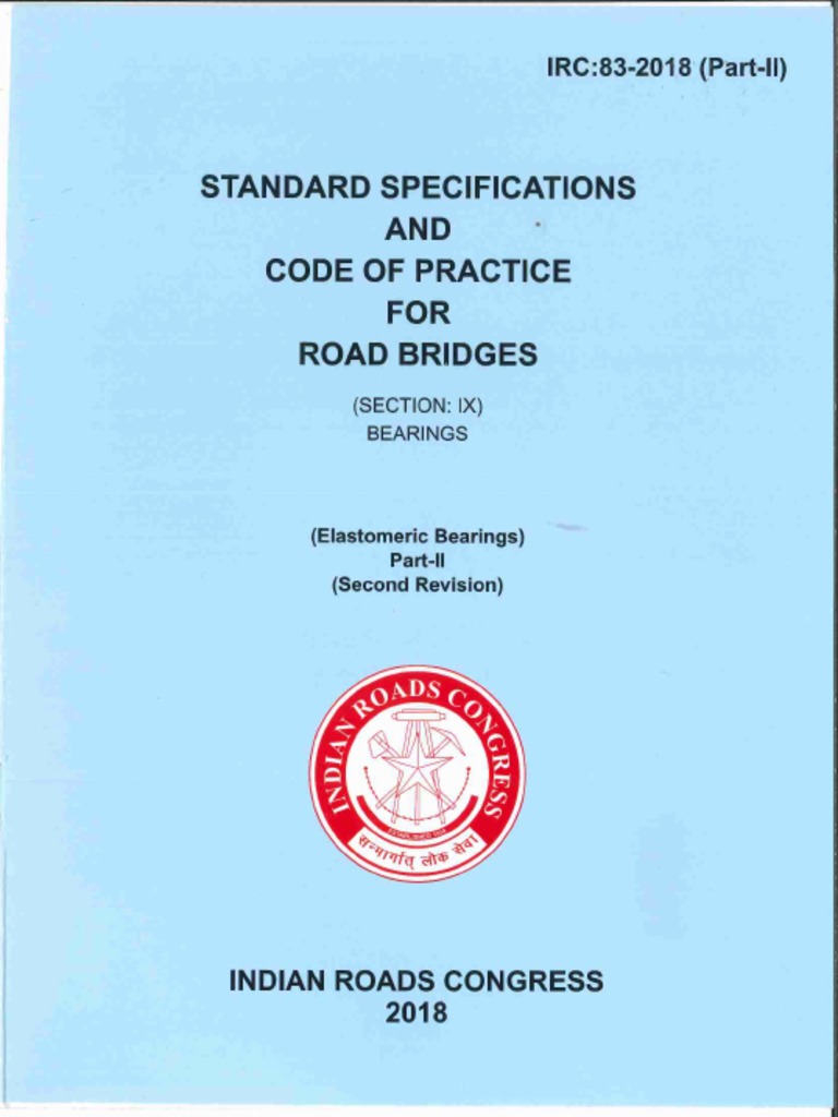 IRC-83-Part II-2018 PDF | PDF