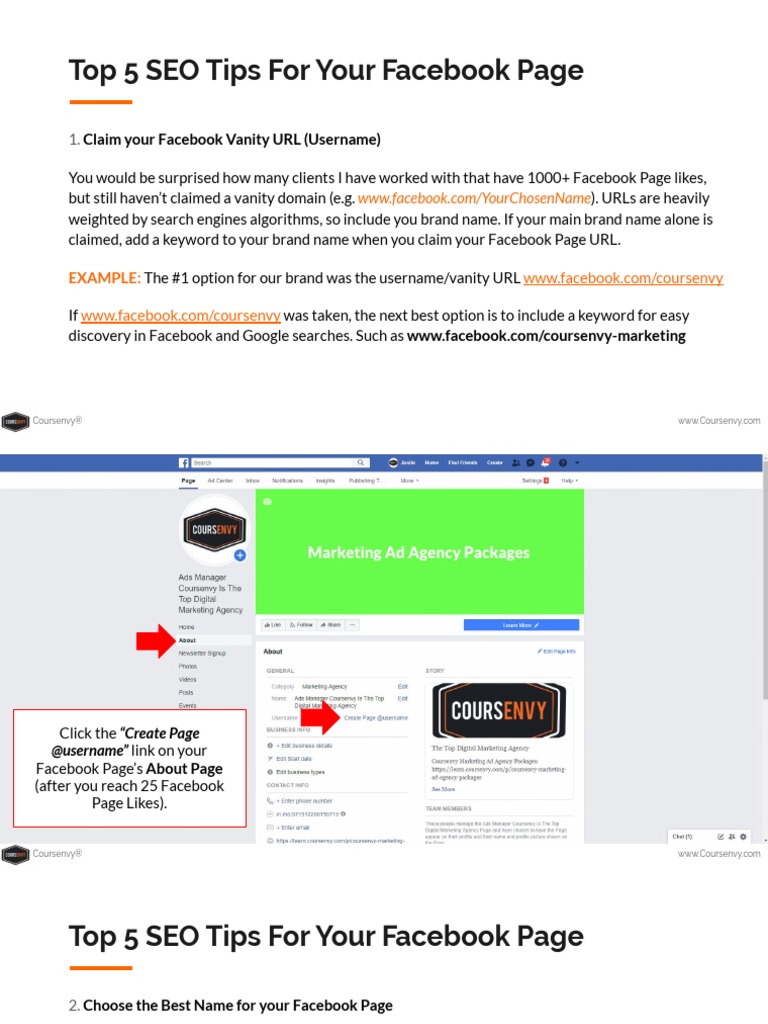 9 Top 5 SEO Tips For Your Facebook Page 10 10 2019 | PDF | Search ...