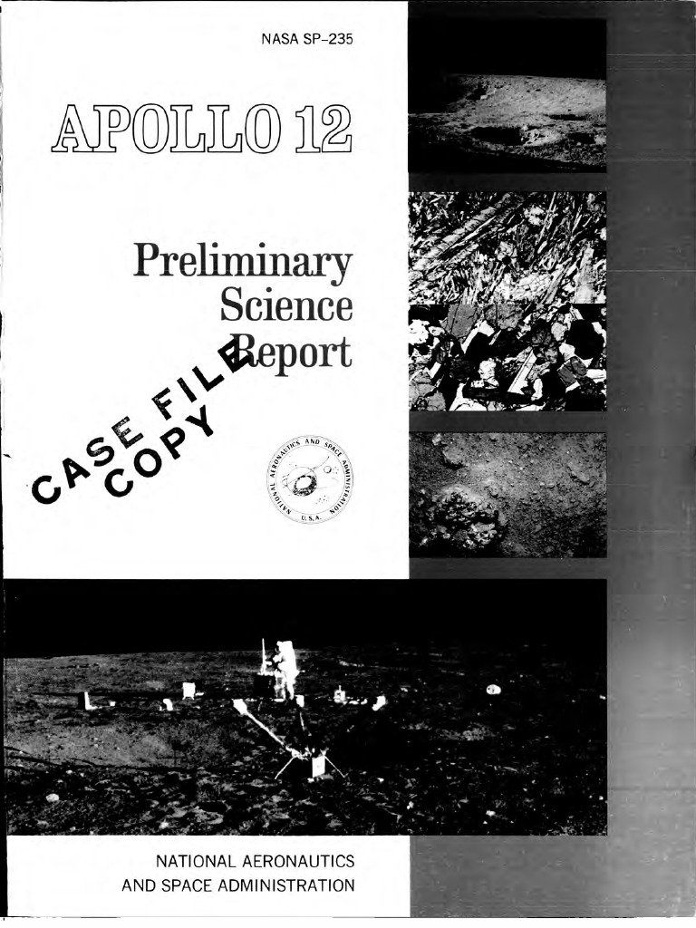 Apollo 12 Science Report | PDF | Apollo Program | Moon
