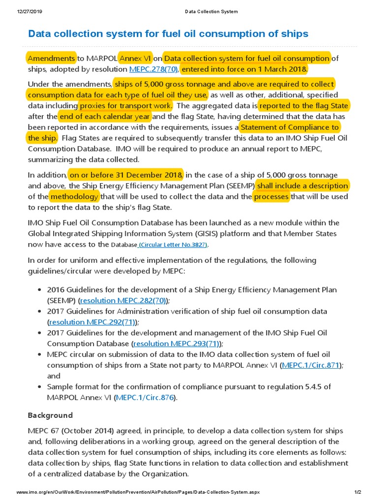 Imo DCS Data Collection System | PDF | Energy And Resource | Business