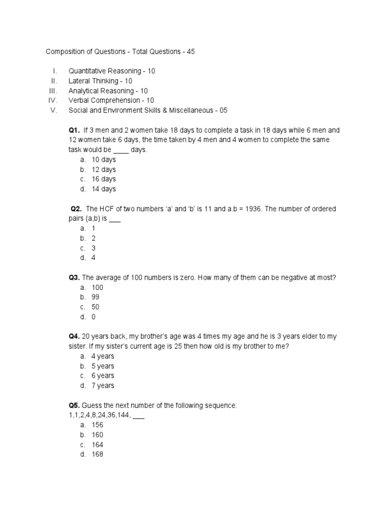 Level 3 - Question Paper PDF | PDF | Compact Fluorescent Lamp ...