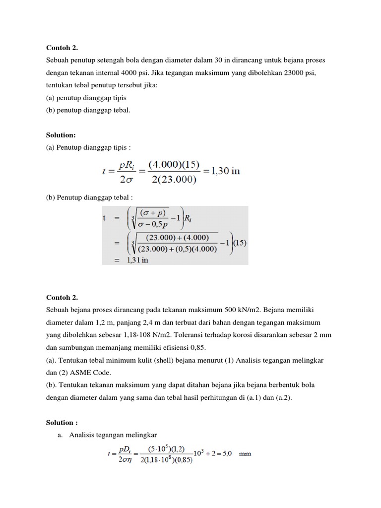Contoh Soal - Pap | PDF | Physical Sciences | Separation Processes