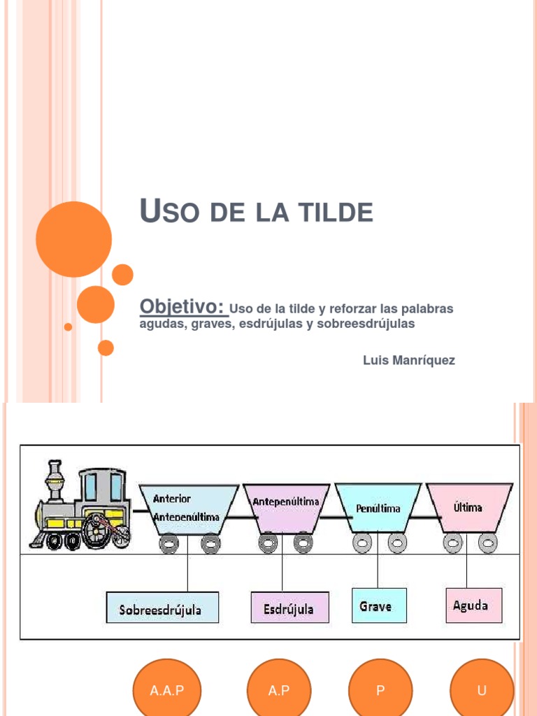 Uso de Las Tildes | PDF | Lingüística | Estrés (lingüística)
