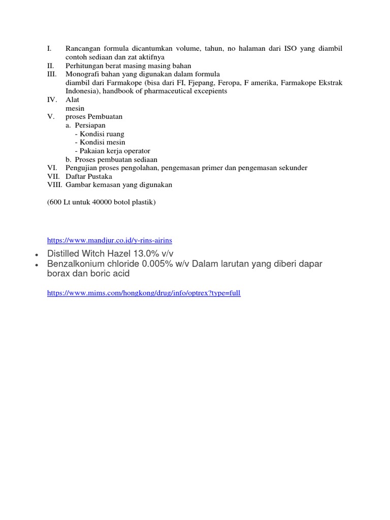 Collyrium Kelompok | PDF