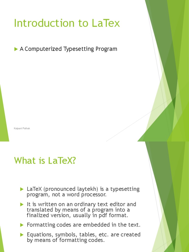 Intro Latex Pdf | Pdf | Te X | Text