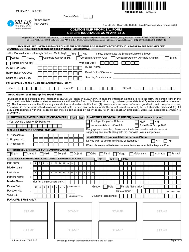 Ulip Proposal PDF | PDF | Life Insurance | Insurance