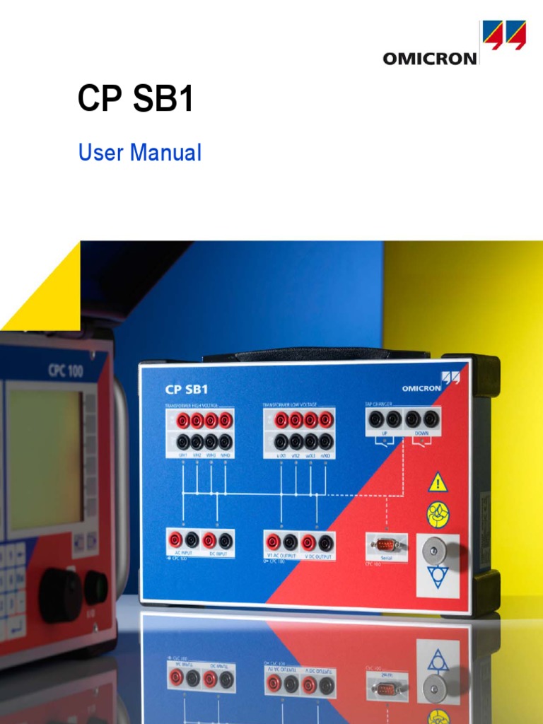 CP SB1 User Manual | PDF | Transformer | Electrical Connector