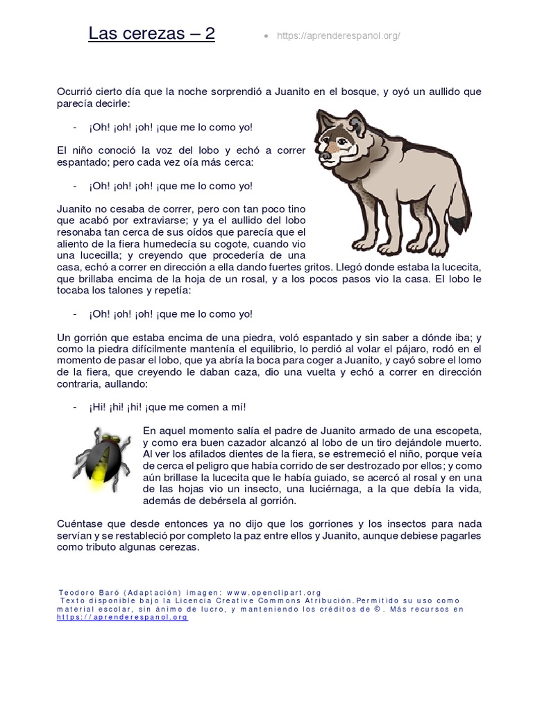 Cerezas 2 PDF | PDF | Canis lupus | Organismos