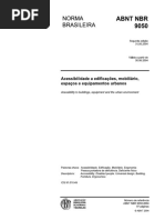Abnt NBR 14432 2001 | PDF | Incêndios | Temperatura